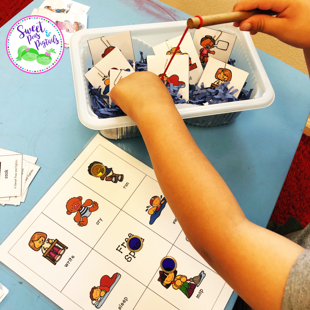 How I Use Sensory Bins In Speech - Sweet Peas and Pigtails