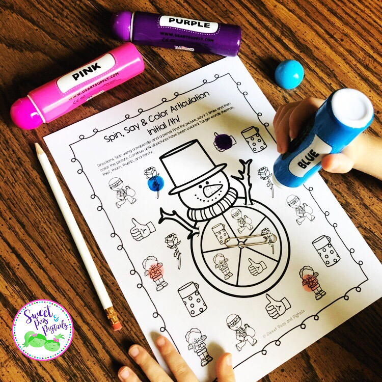 5 Ways To Bring Winter Into Your Speech Therapy Sessions - Sweet Peas ...